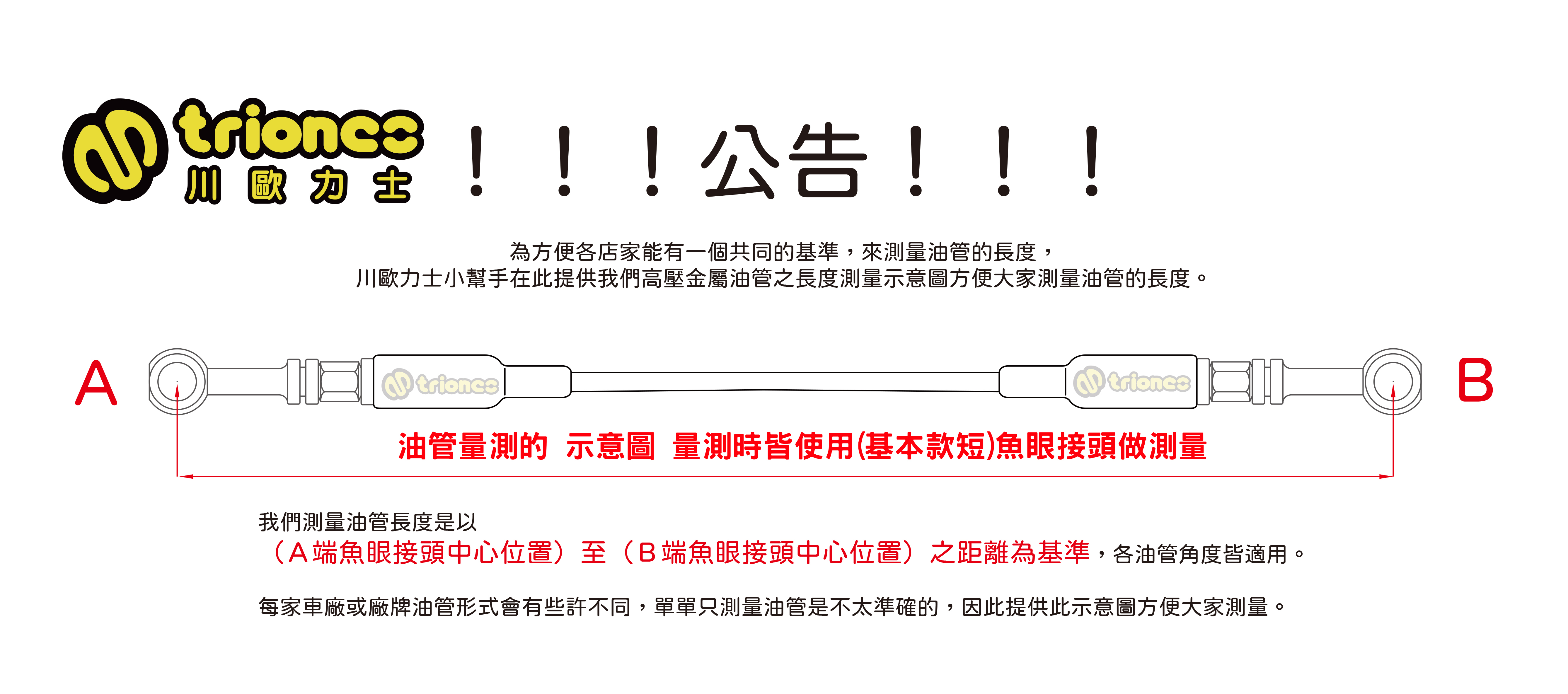 川歐力士白鐵 高壓金屬油管 [鍍鈦金接頭] Triones High Pressure Stainless Steel Oil Hose ...